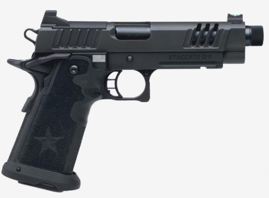 P OPTIC READY CS FRAME 9MM DLC BULL TAC TEXTURE - Semi Auto Pistols at ...