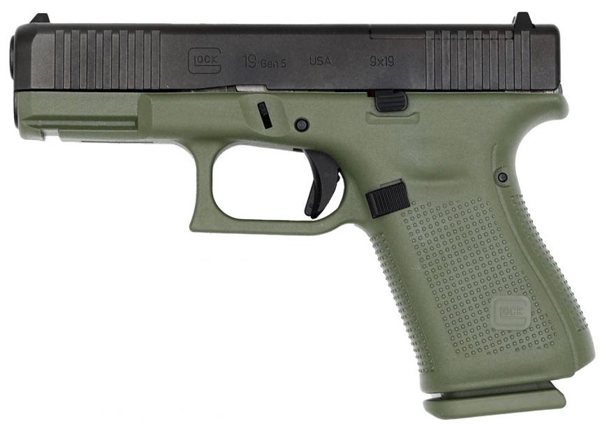 Glock 19 Gen 3 Od Green Glock Gen 1 3 Mag Release – Lockstep Arms